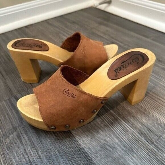 Vintage | Shoes | Vintage 98s Candies Original Sandals High Heels ...